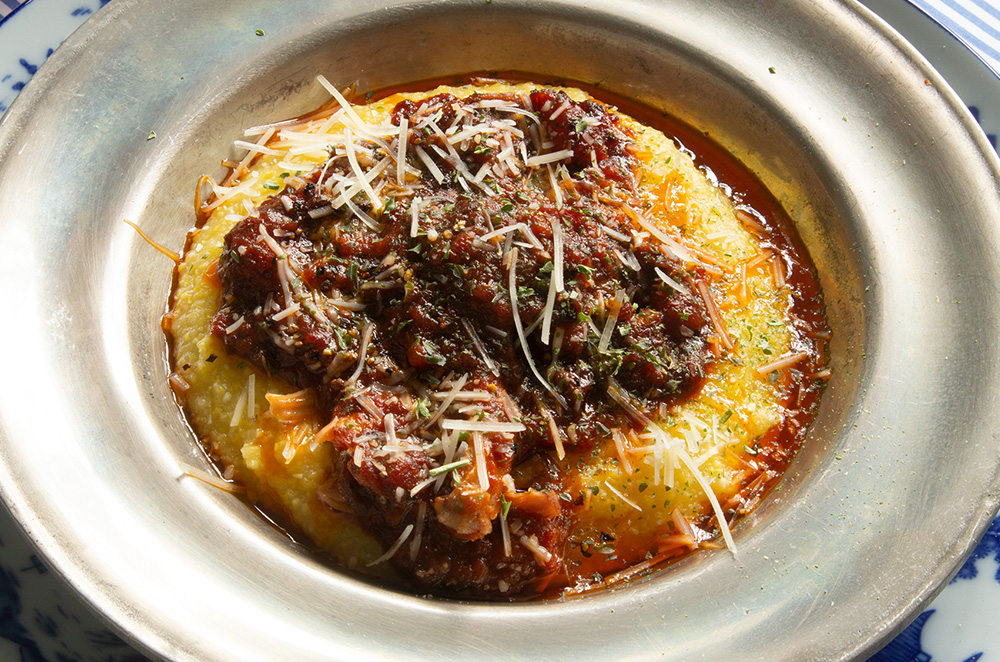 Polenta and Pork Ragù